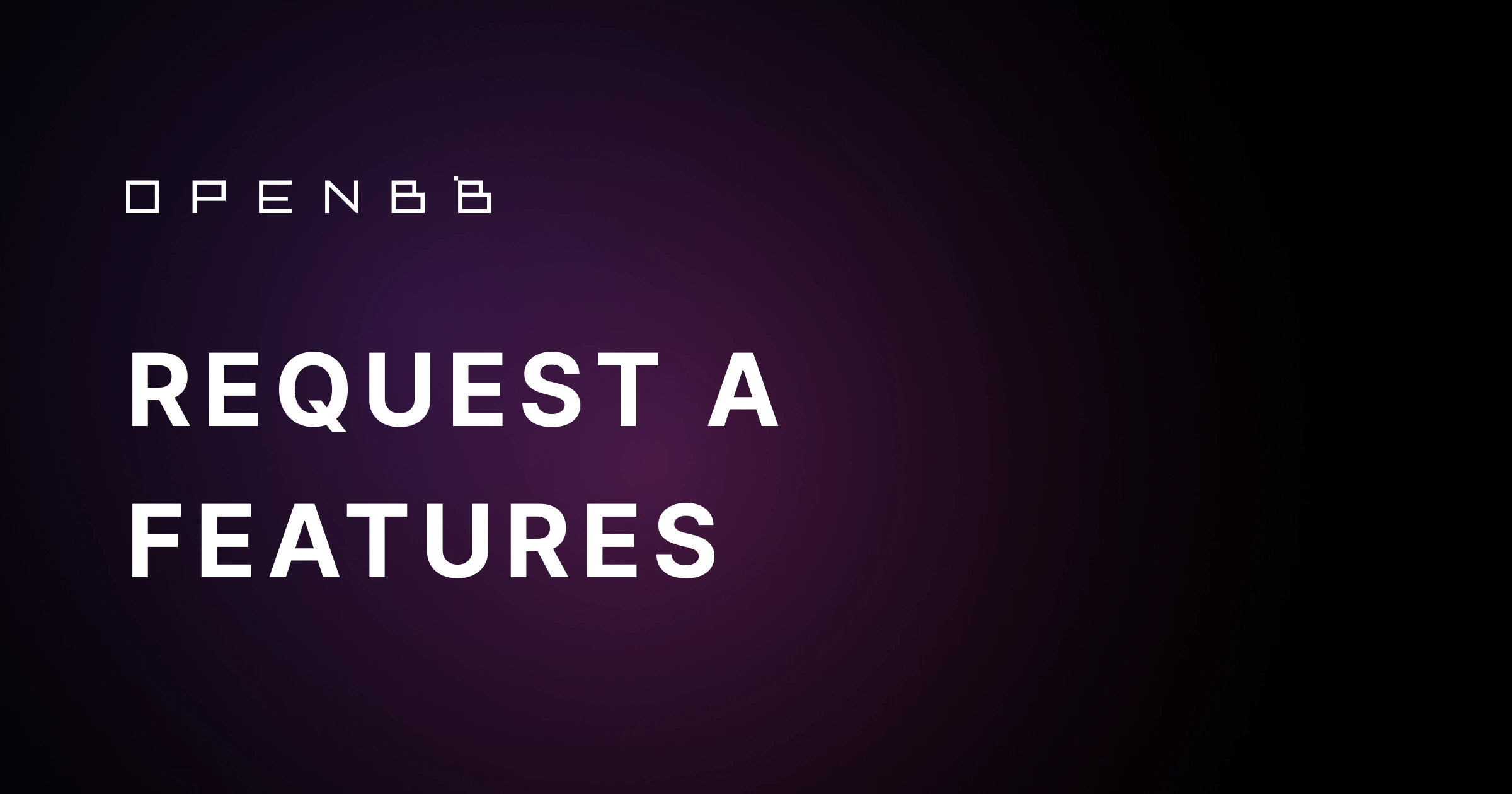 Request Features | OpenBB Bot