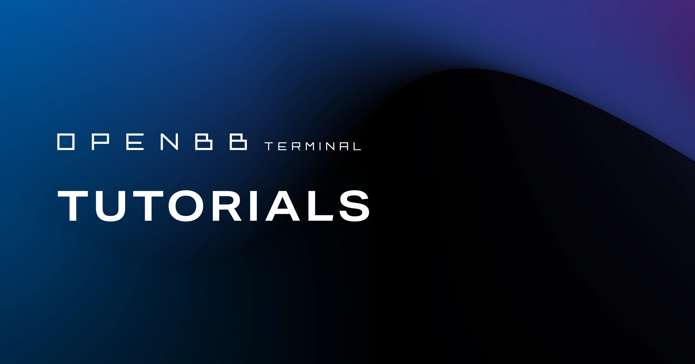 Tutorials | OpenBB Terminal